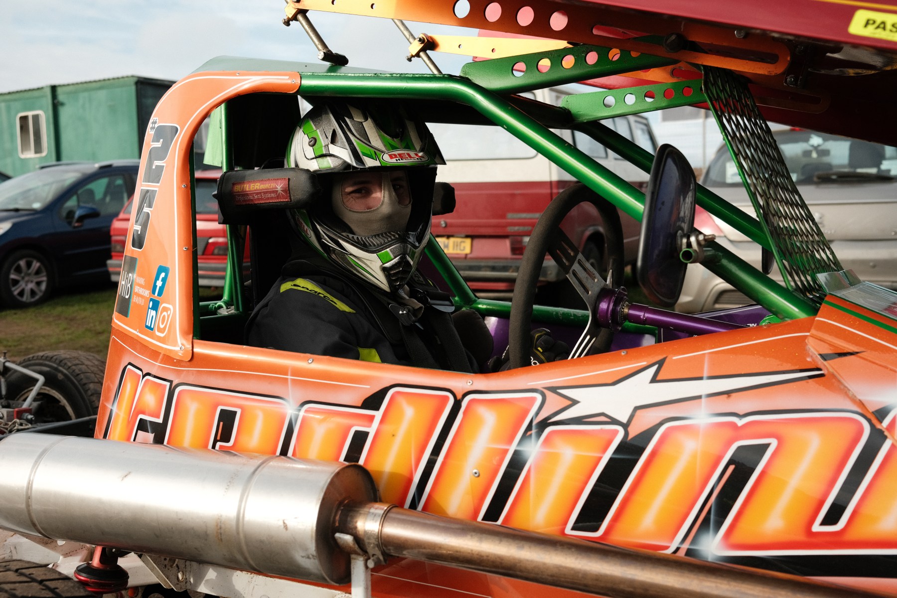 F2 Outlaws, and the non-contact classes Jnr Ministox,